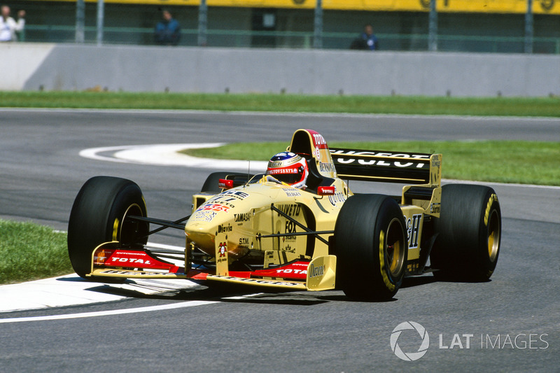 Rubens Barrichello, Jordan 196 Peugeot - Grand Prix de Saint-Marin ...