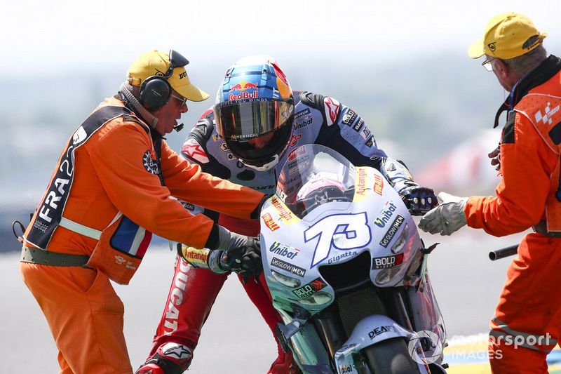 Alex Marquez explains “scary” Marini crash in Le Mans MotoGP race
