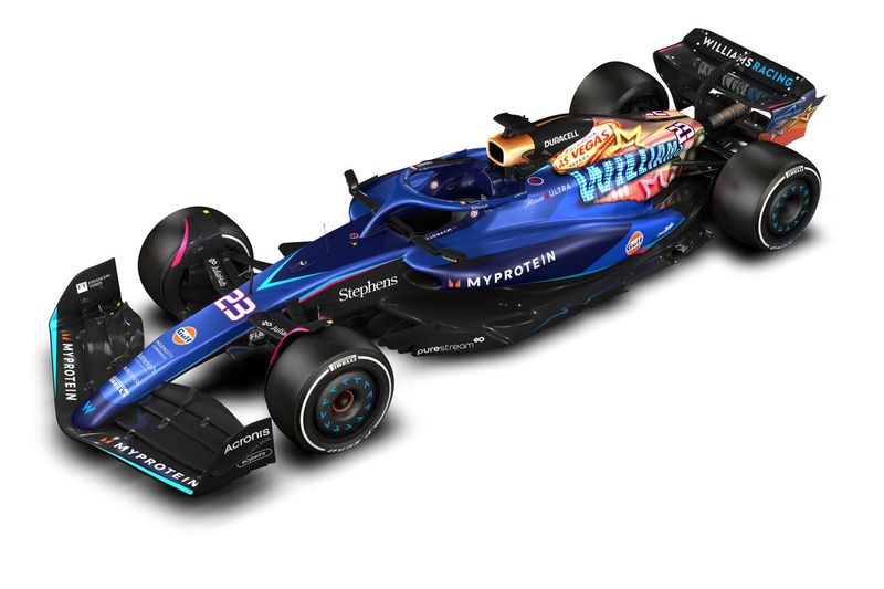 Williams dévoile sa livrée spéciale pour Las Vegas