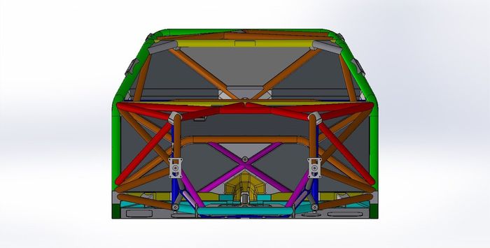 Supercars unveils CAD drawings of Gen3 chassis