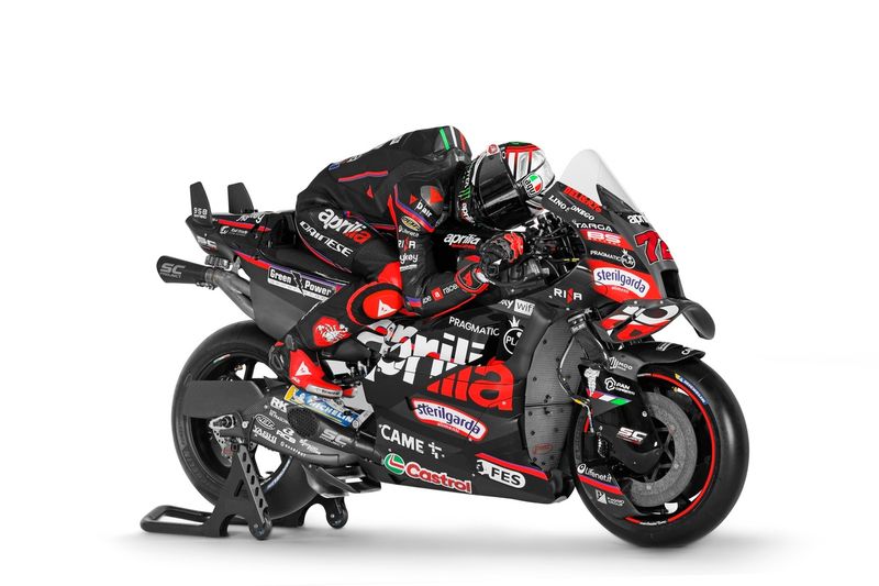 MotoGP | Aprilia: ecco la RS-GP25 con il numero 1 di Jorge Martin