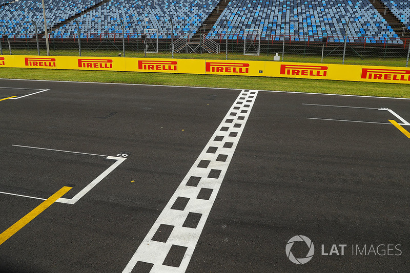 Start/Ziel-Linie bei Budapest - Formel 1 Fotos