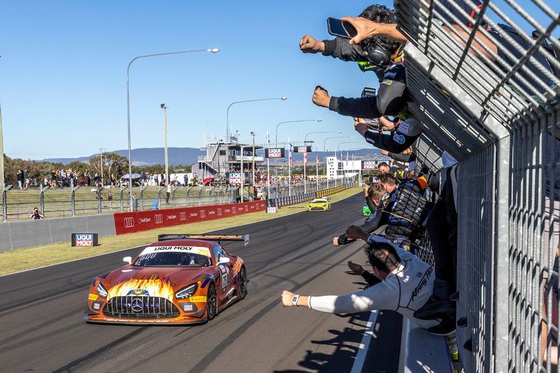 Bathurst 12 Hour: SunEnergy1 wins after dramatic late crash
