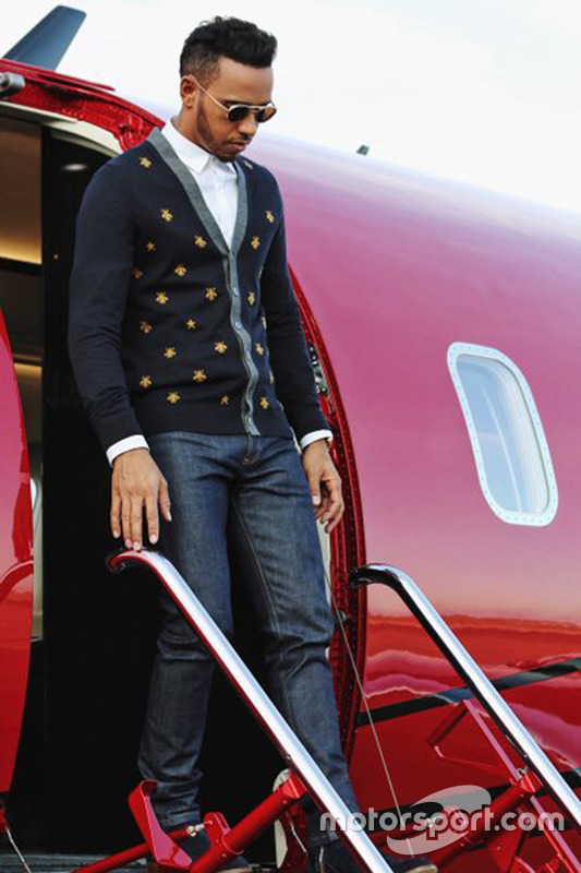 Fliegen wie ein Weltmeister: Der Privatjet von Lewis Hamilton