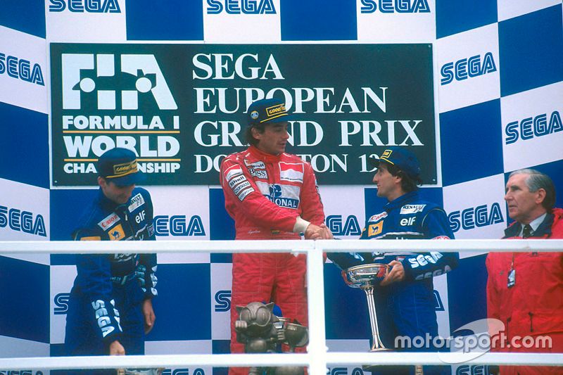 Gallery: Best of Senna's podium celebrations