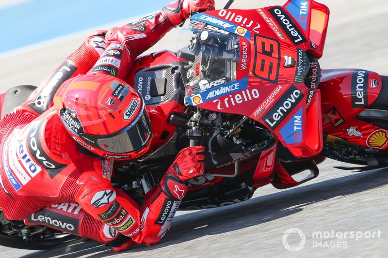 Test Buriram, J1 - Marc Márquez devance les pilotes de la Ducati GP24