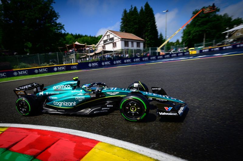 Aston Martin F1 es prudente pero ve un rayo de esperanza tras Spa