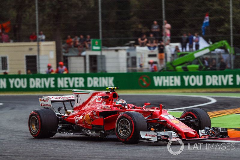 Kimi Raikkonen, Ferrari SF70H at Italian GP