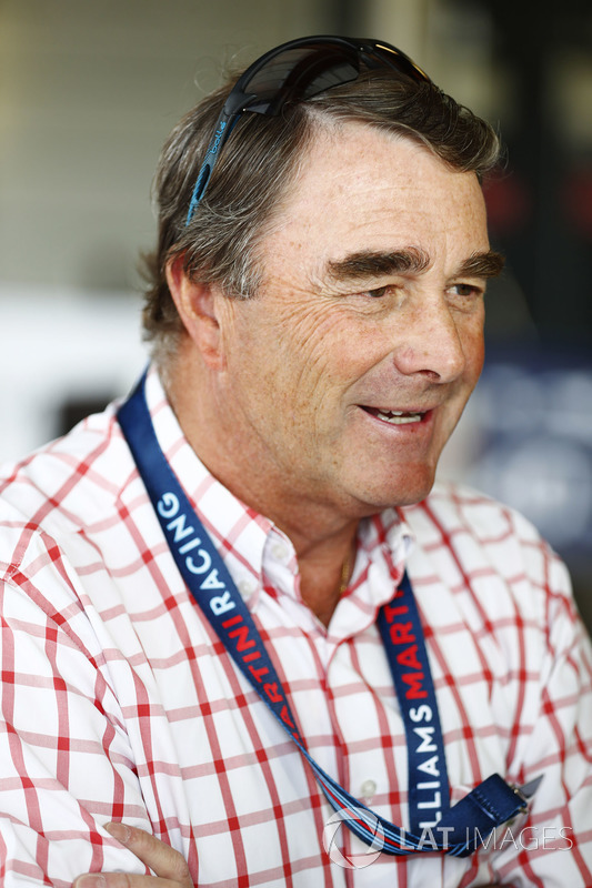 Nigel Mansell a Williams 40esimo Anniversario - Formula 1 Foto
