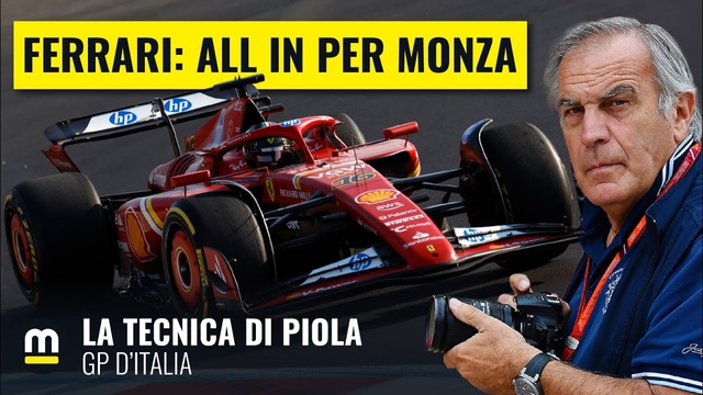 FERRARI a Monza PUNTA SULL'EFFICIENZA - con Giorgio Piola - Formula 1 Video