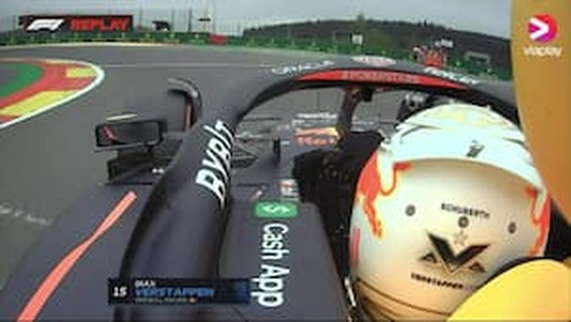 Boardradio Max Verstappen inclusief snelste rondetijd VT3 op Spa - Formule 1 video's