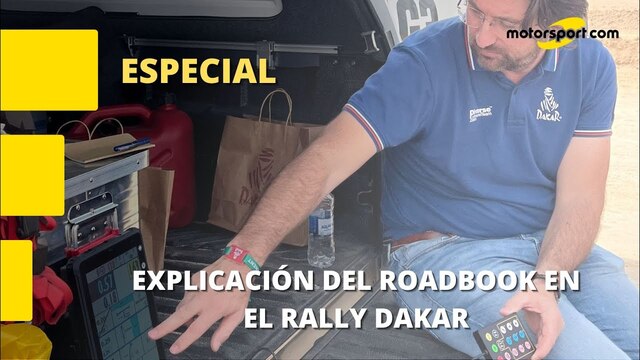 El ROADBOOK del RALLY DAKAR: funcionamiento y explicación práctica con ...