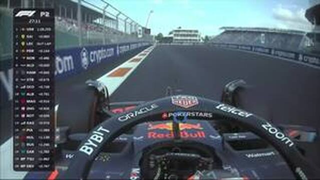GP Miami VT2: Snelste ronde Max Verstappen - Formule 1 video's