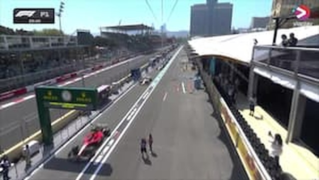 VT1 F1 Baku 2023: Start van de eerste vrije training - Formule 1 video's