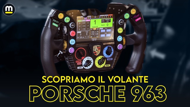 Alla SCOPERTA del VOLANTE della PORSCHE 963 LMDh! - con Mathieu Jaminet ...