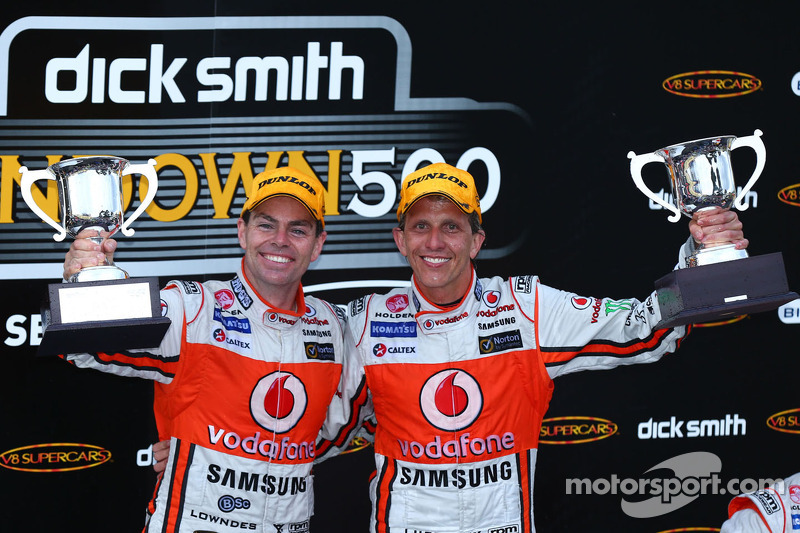Lowndes and Luff celebrate historic career wins at Sandown 500