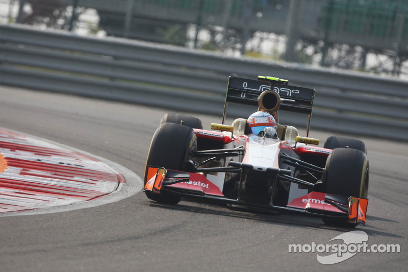 Indian GP didn’t go as well as expected by HRT