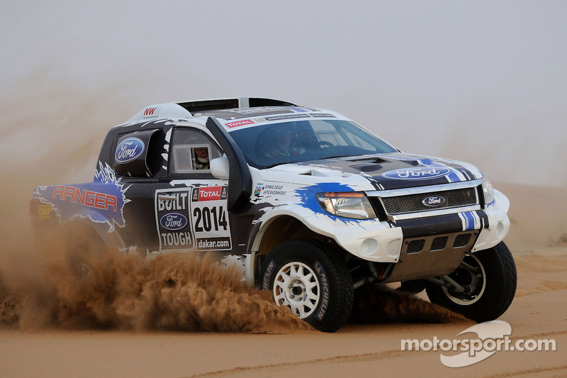 Team Ford Racing focuses on fitness and preparation for Dakar Rally 2014