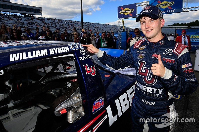 Byron domina e vence na abertura do Chase em New Hampshire