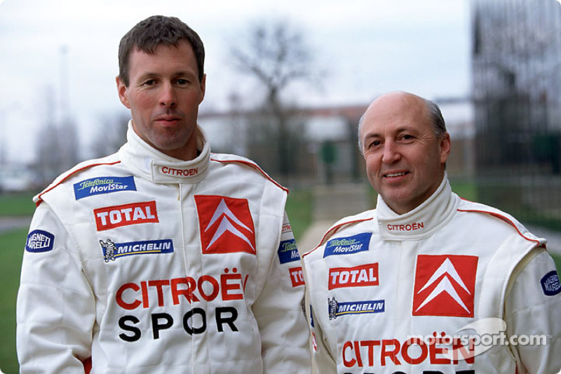 Citroën Sport présentation: Colin McRae and Derek Ringer at Rally Monte ...