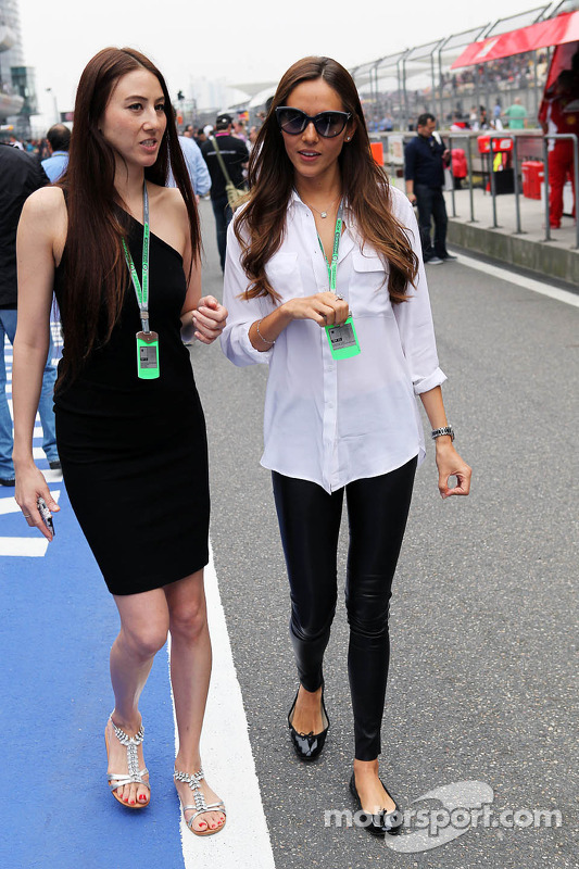 Jessica Michibata, girlfriend of Jenson Button at Chinese GP