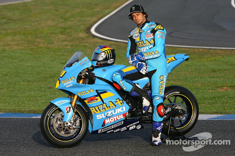 Rizla Suzuki: John Hopkins at Jerez February testing