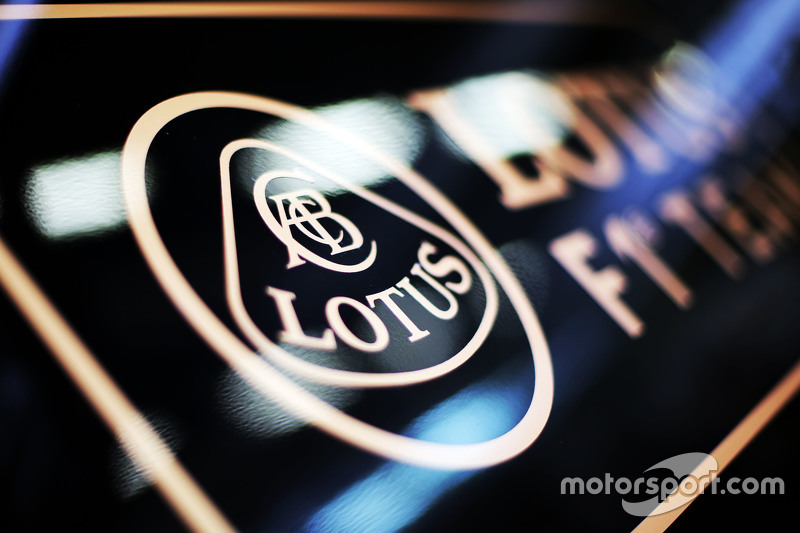 Lotus F1 Team logo at British GP